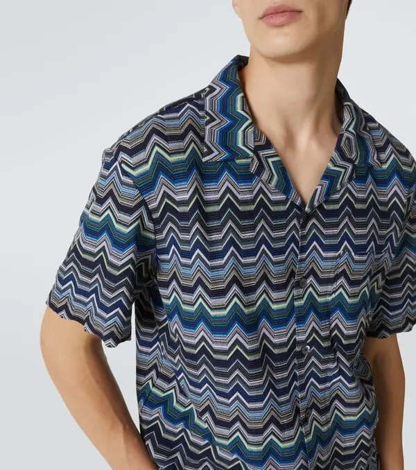 Missoni Zigzag Cotton Shirt - Multicoloured