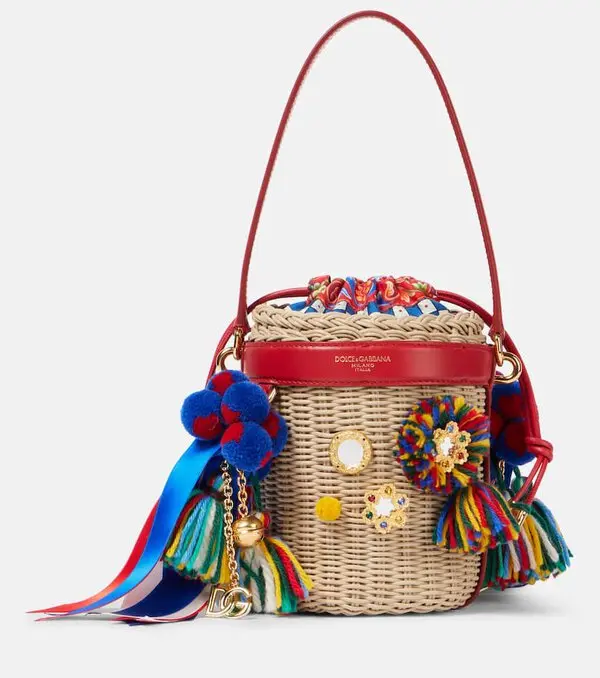 Dolce & Gabbana Taormina Carla Medium Bucket Bag - Multicoloured