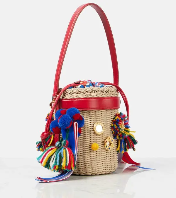 Dolce & Gabbana Taormina Carla Medium Bucket Bag - Multicoloured
