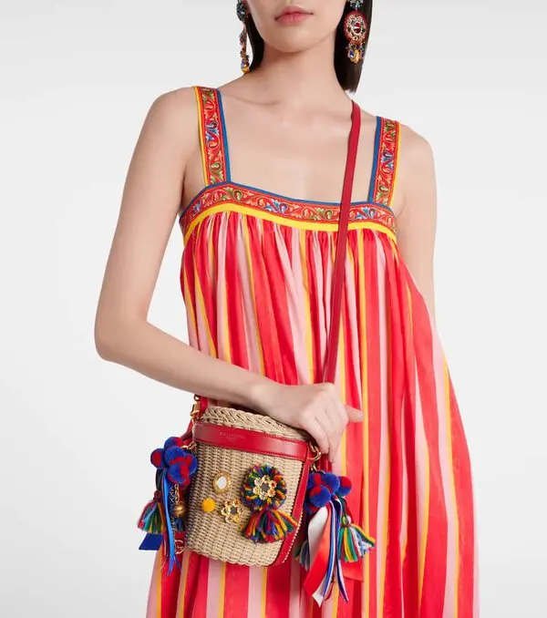Dolce & Gabbana Taormina Carla Medium Bucket Bag - Multicoloured