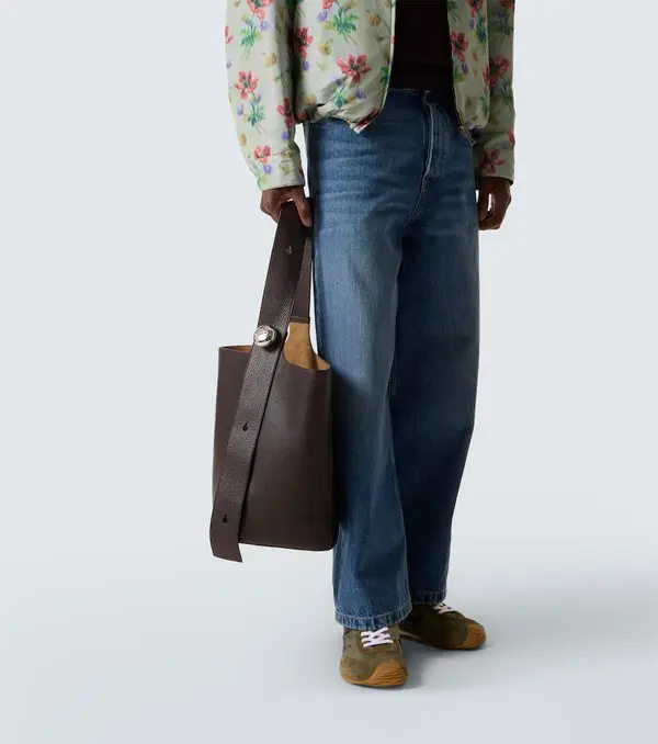 Loewe Large Leather Bucket Bag