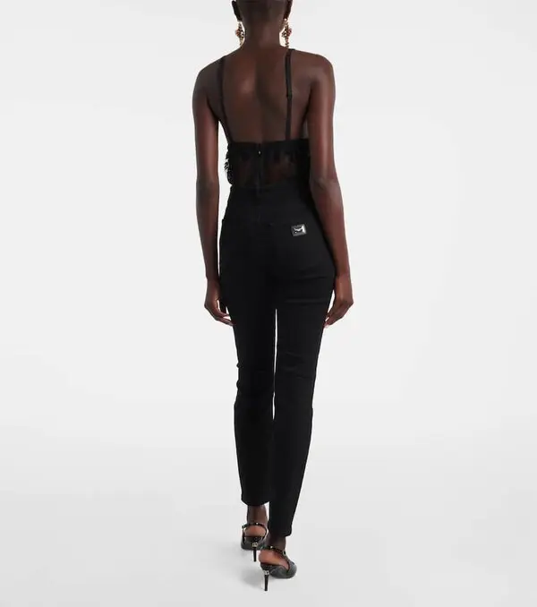 Dolce & Gabbana Mid-rise Skinny Jeans