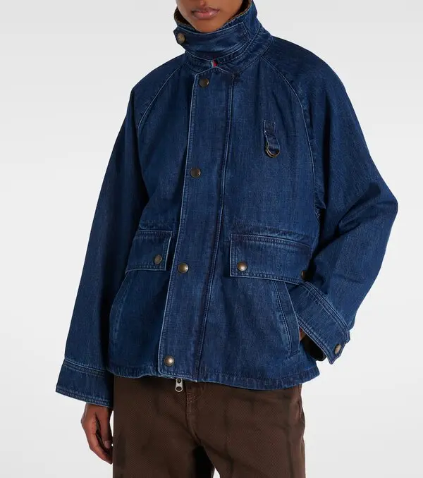 Polo Ralph Lauren Corduroy-trimmed Denim Jacket