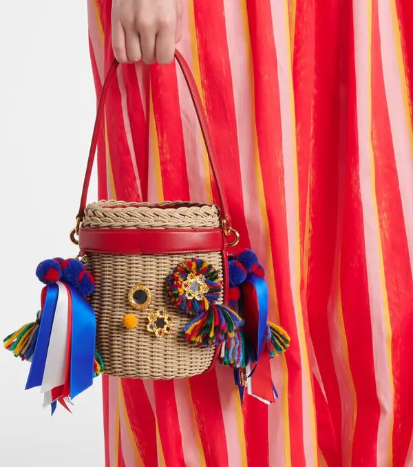Dolce & Gabbana Taormina Carla Medium Bucket Bag - Multicoloured