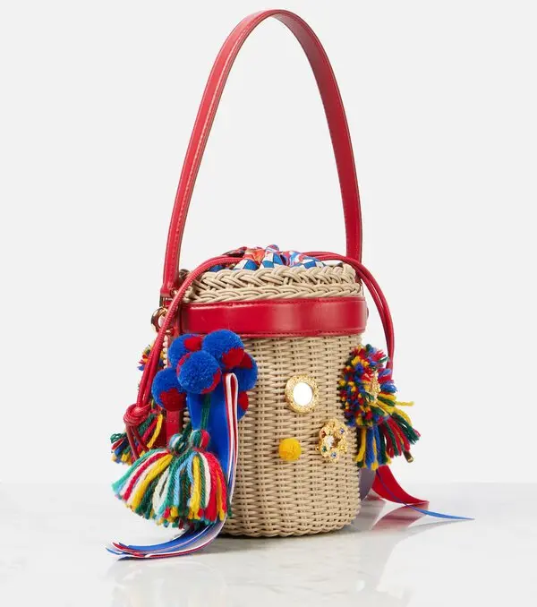 Dolce & Gabbana Taormina Carla Medium Bucket Bag - Multicoloured