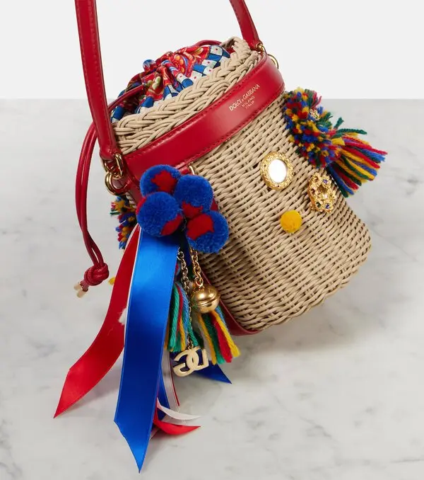 Dolce & Gabbana Taormina Carla Medium Bucket Bag - Multicoloured