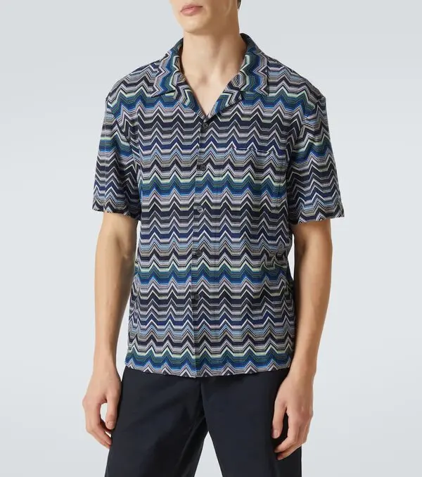 Missoni Zigzag Cotton Shirt