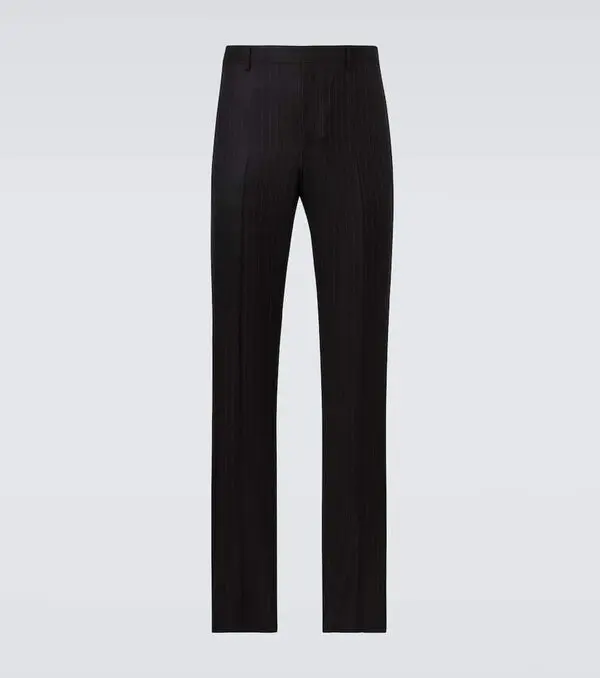 Givenchy Pinstripe Wool Straight Pants
