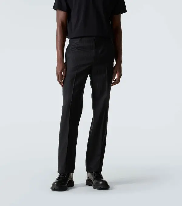 Givenchy Pinstripe Wool Straight Pants