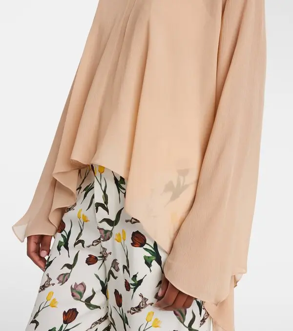 Marni Silk Top - Beige
