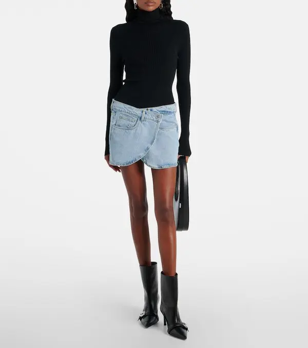 Coperni Logo Leather Ankle Boots