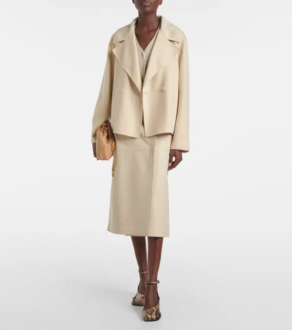 JOSEPH Rollet Wool And Silk Coat