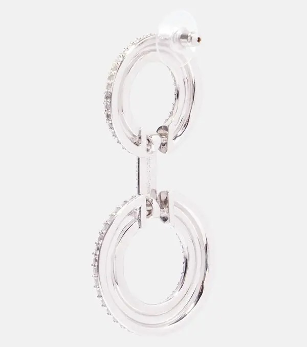 SELF-PORTRAIT Crystal-embellished Dangle Earrings