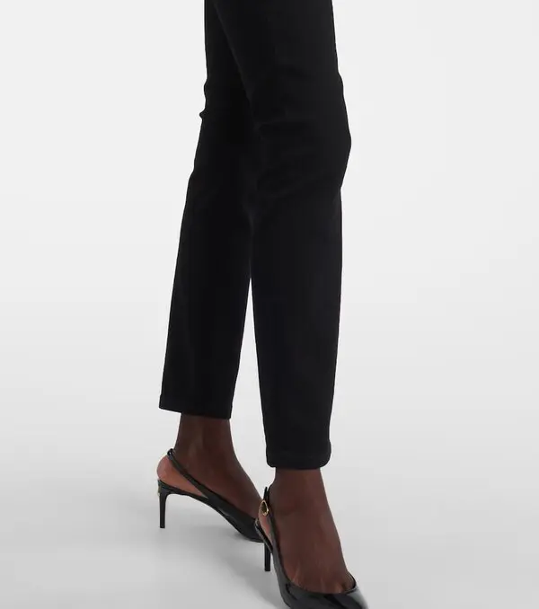 Dolce & Gabbana Mid-rise Skinny Jeans - Black