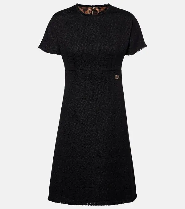 Dolce & Gabbana Wool-blend Minidress