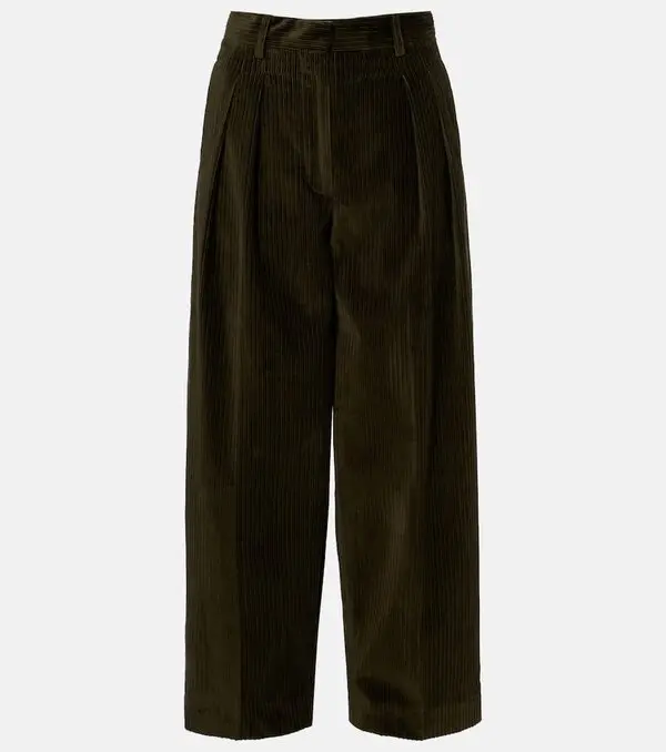 Altuzarra Dash Cotton Corduroy Barrel-leg Pants