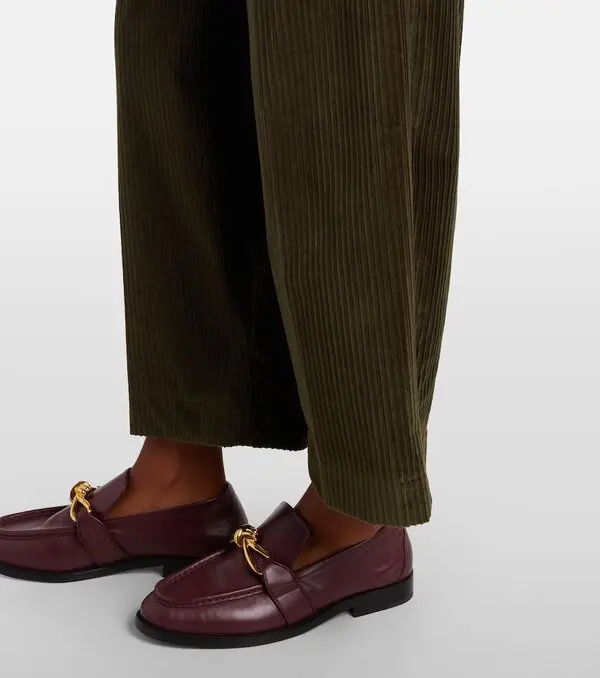 Altuzarra Dash Cotton Corduroy Barrel-leg Pants