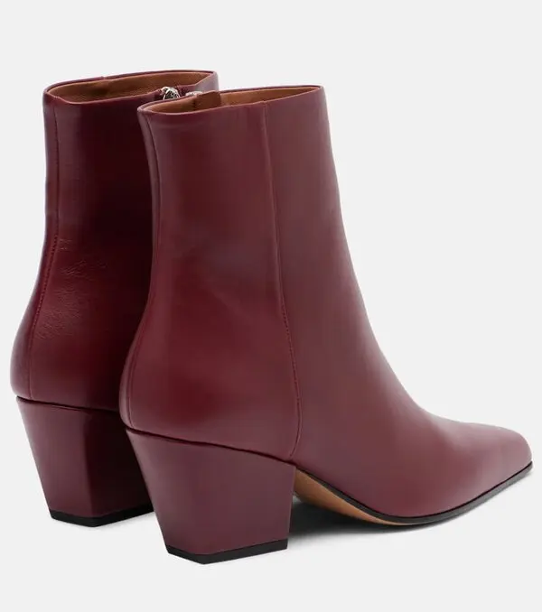 Paris Texas Jane Leather Ankle Boots