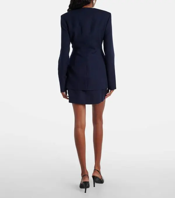Tove Moya Wool Jacket - Blue