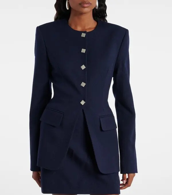 Tove Moya Wool Jacket - Blue