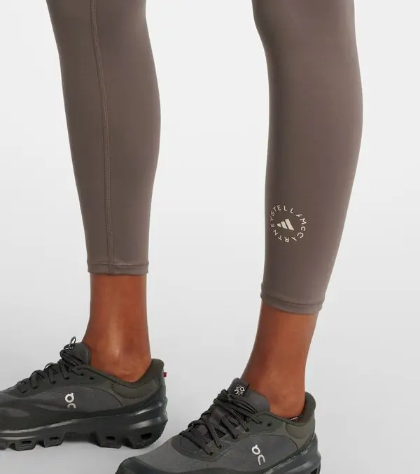Adidas By Stella McCartney High-rise Leggings - Grey
