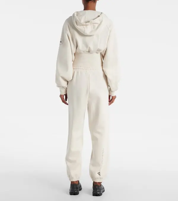 Adidas By Stella McCartney Logo Fleece Sweatpants - White