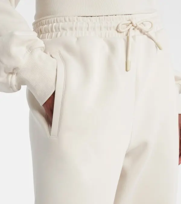 Adidas By Stella McCartney Logo Fleece Sweatpants - White