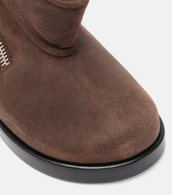 JW Anderson Suede Ankle Boots - Brown