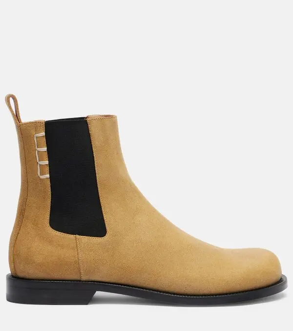 JW Anderson Suede Ankle Boots - Yellow