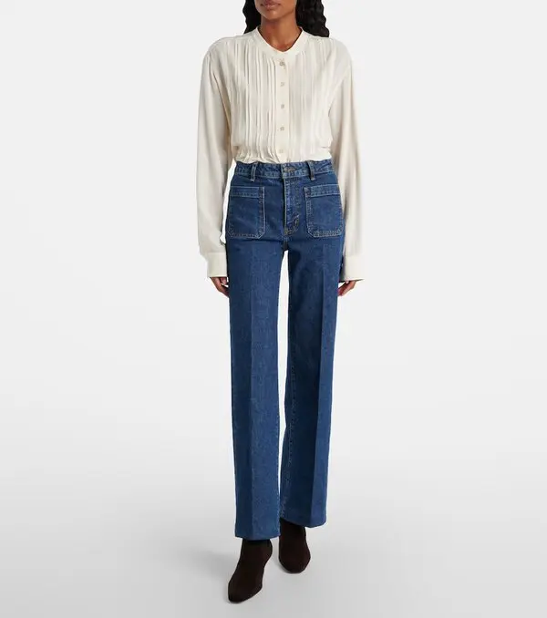 FRAME Refined Saturn Straight Jeans