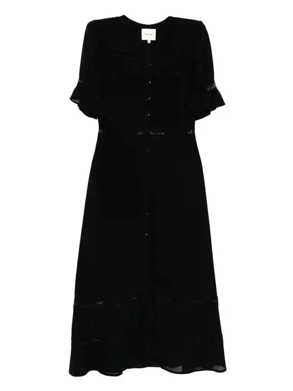 REFORMATION Woodson Dress - Black