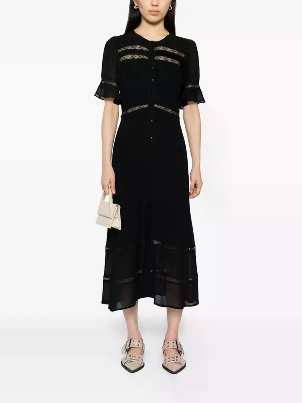 REFORMATION Woodson Dress - Black