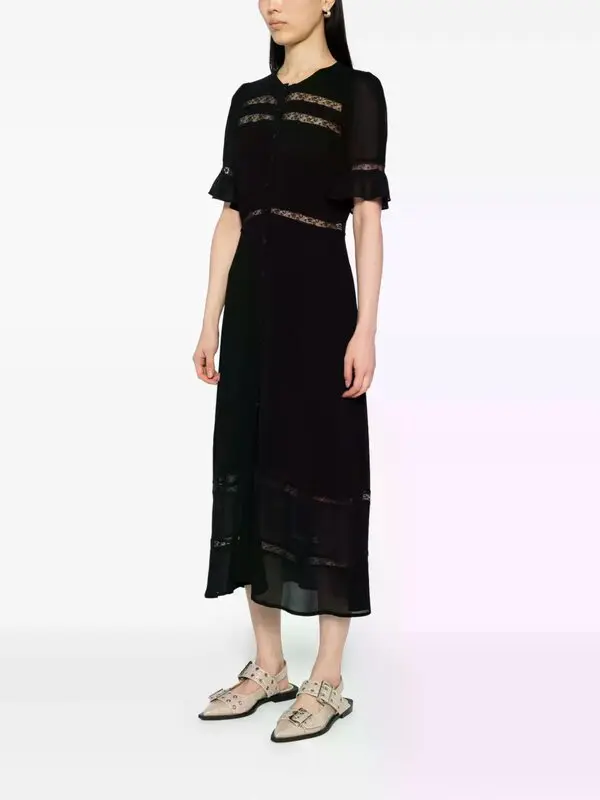 REFORMATION Woodson Dress - Black