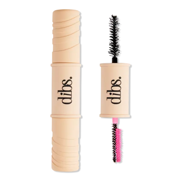 DIBS BEAUTY Double Standard Primer & Mascara Duo - Rich Neutral Brown & Jet Black