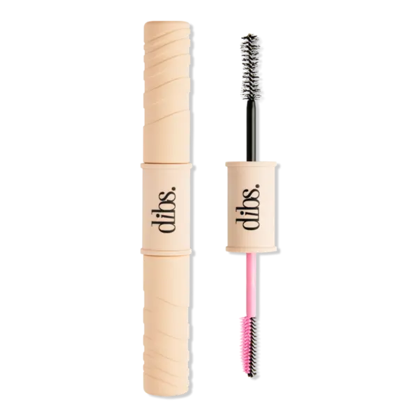 DIBS BEAUTY Double Standard Primer & Mascara Duo - Rich Neutral Brown & Jet Black