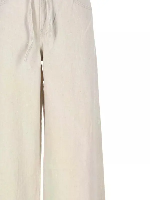 LEVI'S Tie-waist Wide-leg Jeans - Neutrals