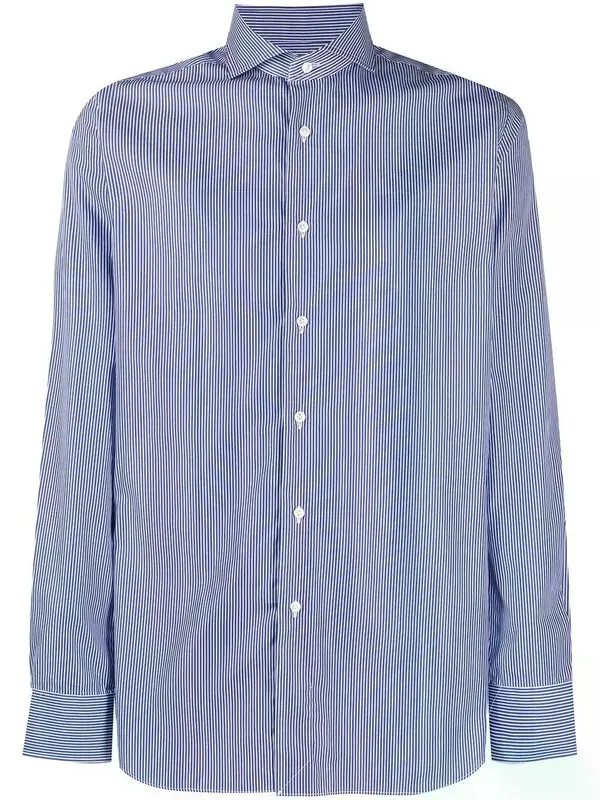 XACUS Pinstripe Cotton Shirt