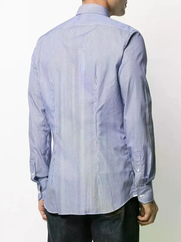 XACUS Pinstripe Cotton Shirt