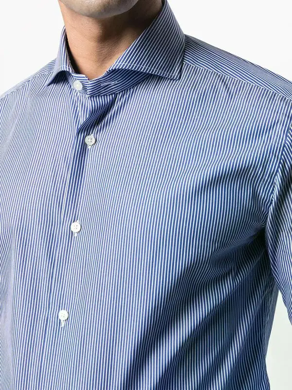 XACUS Pinstripe Cotton Shirt