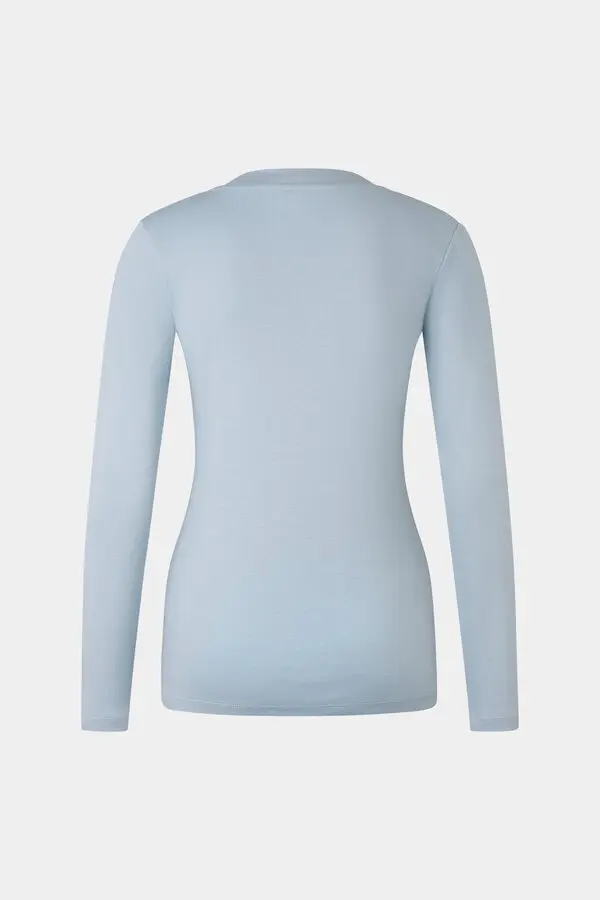 Bogner Nikini Long Sleeve Top - Light Blue