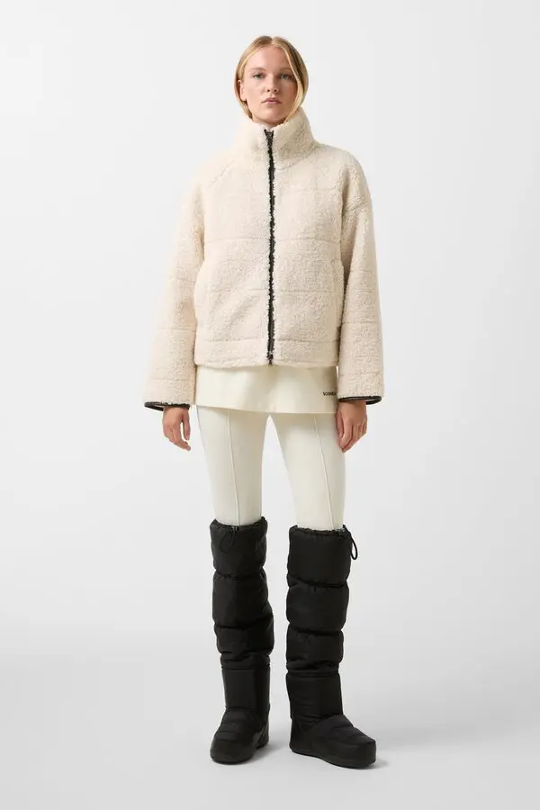 Bogner Katleen Teddy Jacket - Off-white