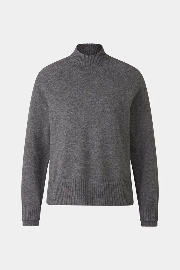 Bogner Virgin Wool Pullover - Anthracite