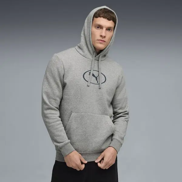 PUMA Sport Heritage Fleece Hoodie - Gray