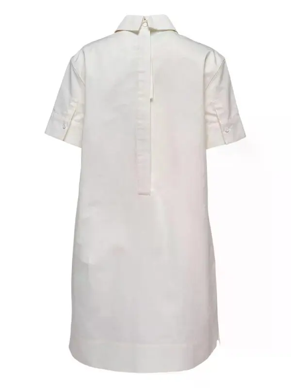 JIL SANDER Collar-detail Short-sleeve Dress