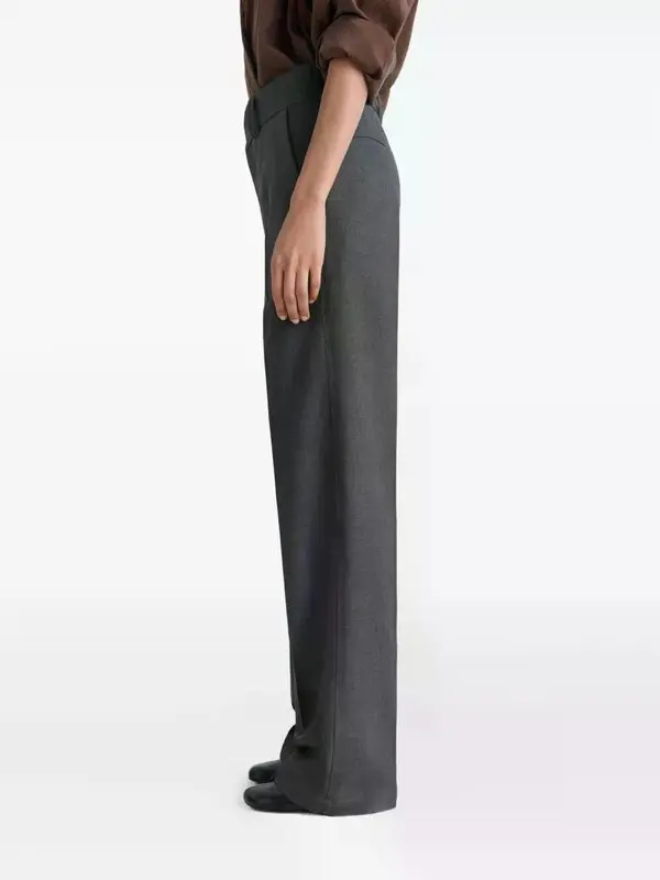 LEMAIRE Front-creased Tailored Trousers - Grey