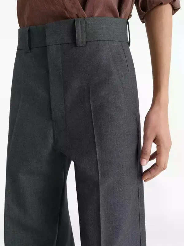 LEMAIRE Front-creased Tailored Trousers - Grey