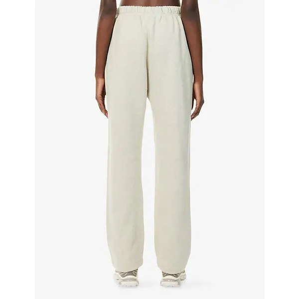 Fear Of God Relaxed-fit Logo-patch Cotton-blend Jogging Bottoms