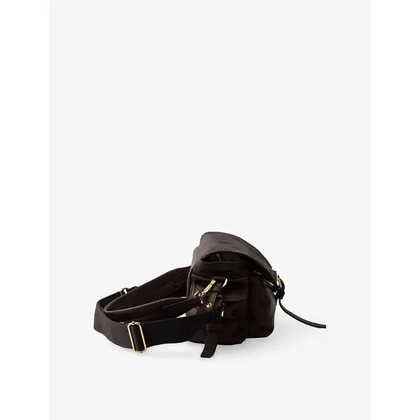 Prada Nappa Leather Shoulder Bag - Brown