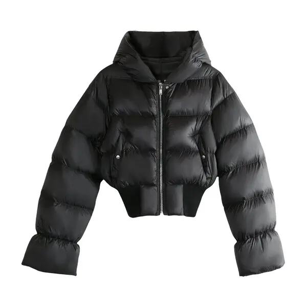 Rick Owens Hooded Jacket - Black