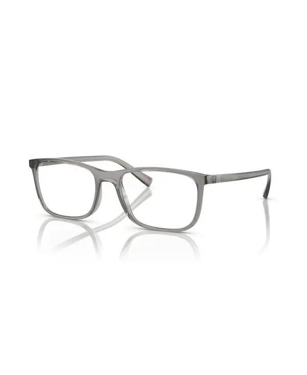 Dolce & Gabbana Pillow Shape Full Rim Eyeglasses - Transparent Gray